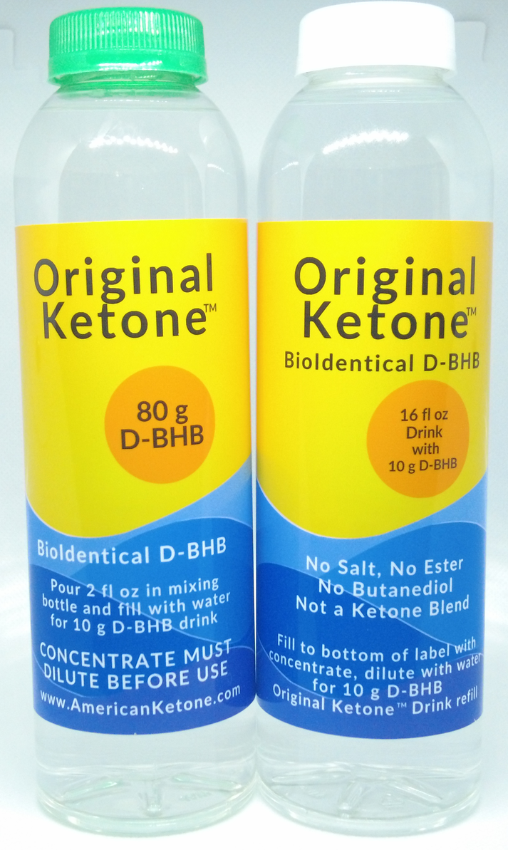 Original Ketone® BioIdentical D-BHB 80g Ketone Concentrate